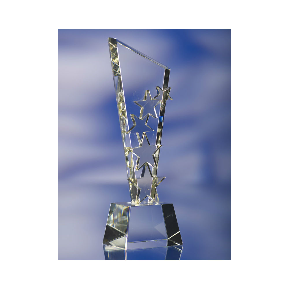 3D crystal star explosion award - 3D Crystal Art